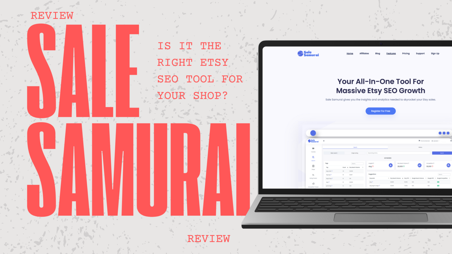 Sale Samurai Review: Is It the Right Etsy SEO Tool for Your Shop ...